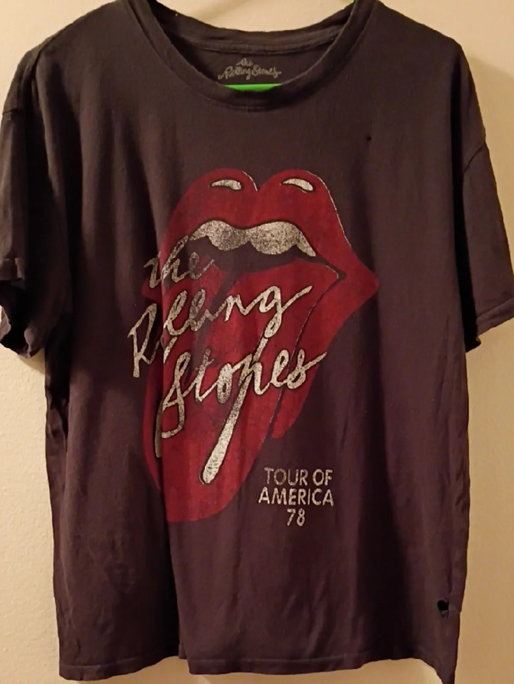 the Rolling Stones | Shirts | The Rolling Stones Black Tee With Red ...